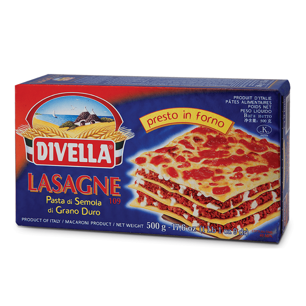 Lasanha Italiana 500G Divella – ADEGA ONLINE