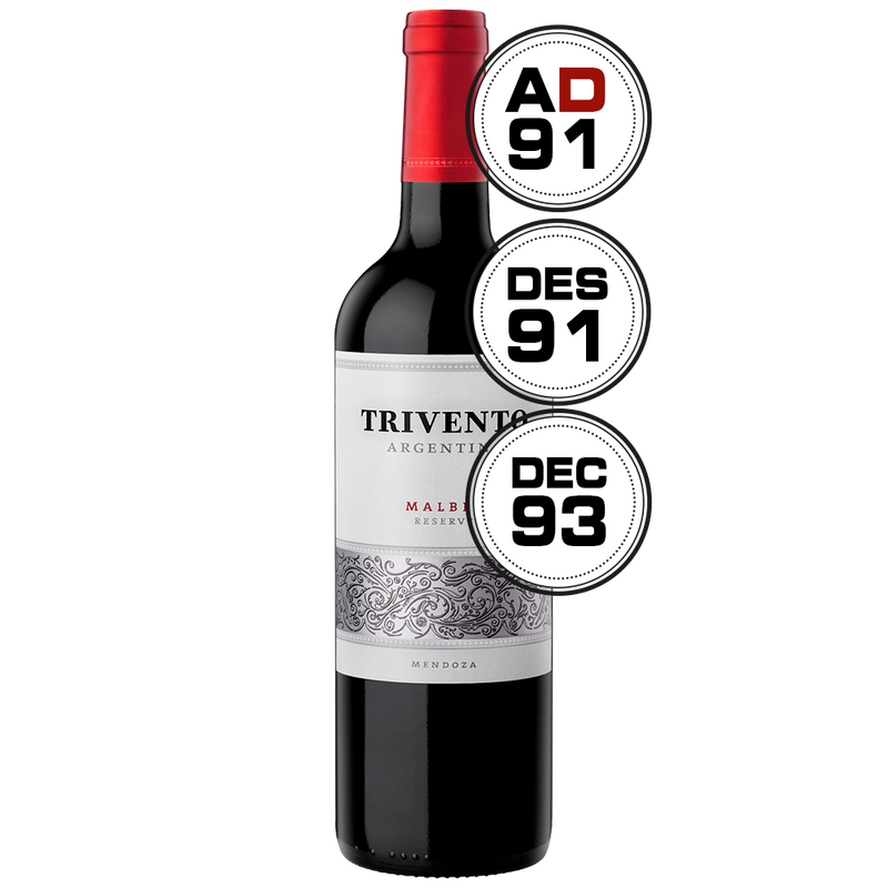 Trivento Reserve Malbec 2019 – ADEGA ONLINE